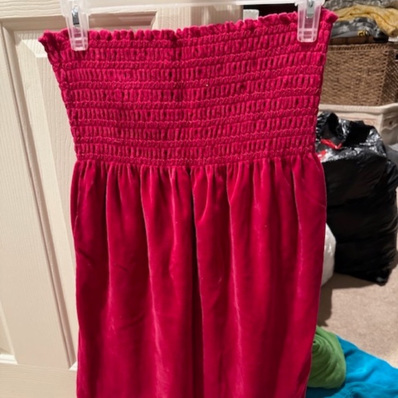 Juicy Couture | Swim | Nwot Juicy Couture Hot Pink Velour Plush Bathing ...